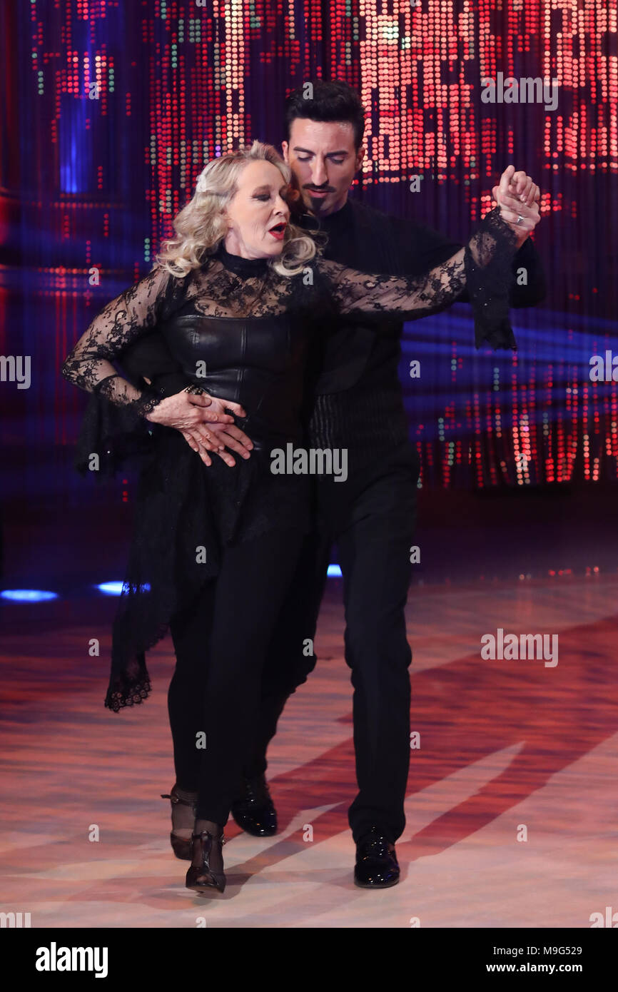 Rome, Rai Auditorium of the Foro Italico, tv show "Dancing with the ...