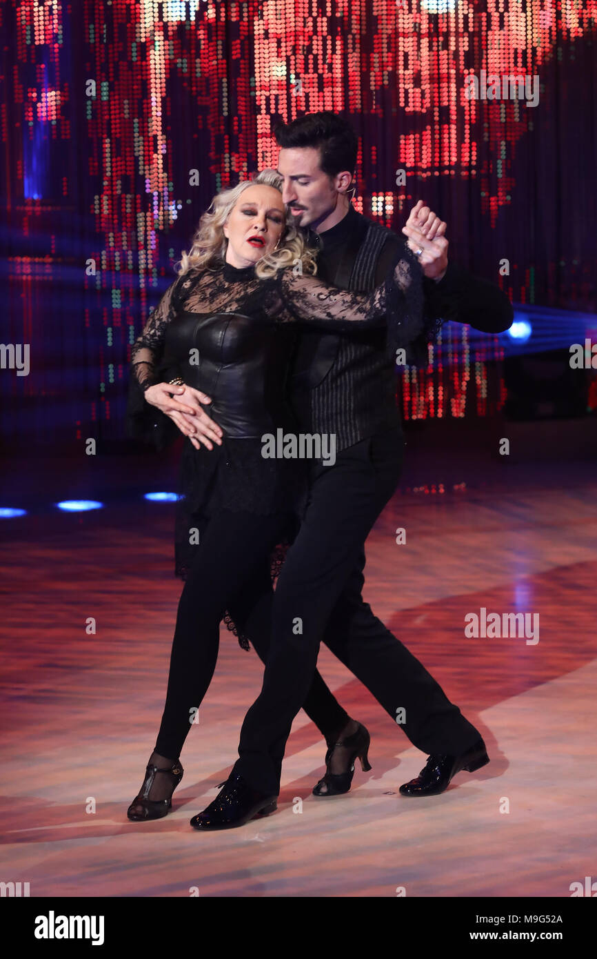 Rome, Rai Auditorium of the Foro Italico, tv show "Dancing with the ...
