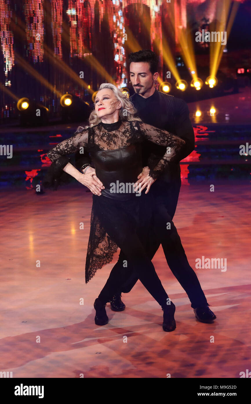 Rome, Rai Auditorium of the Foro Italico, tv show "Dancing with the ...