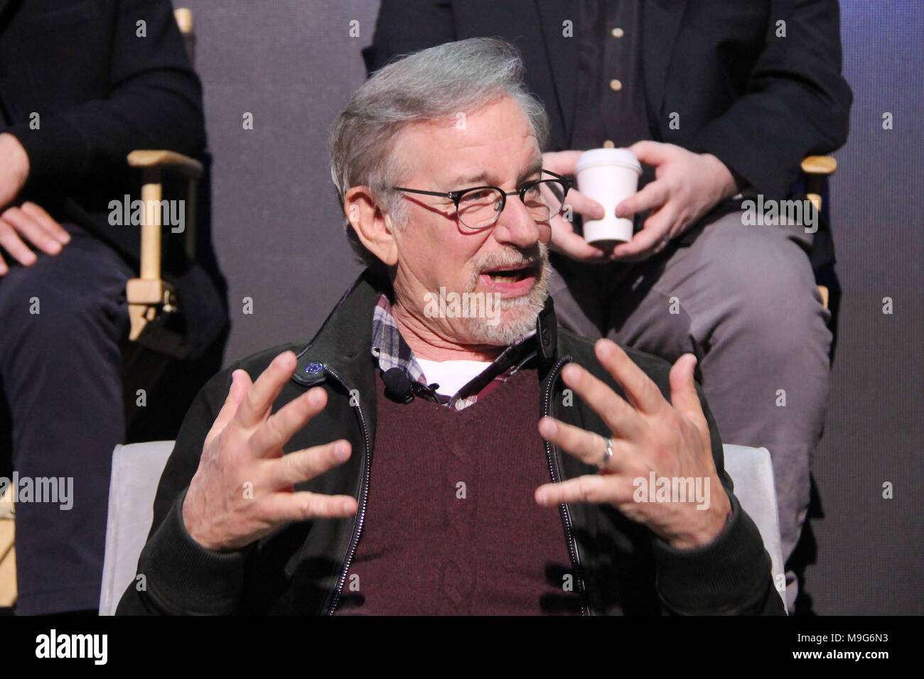 Steven Spielberg 03/15/2018 “Ready Player One” Press Junket held at the ...