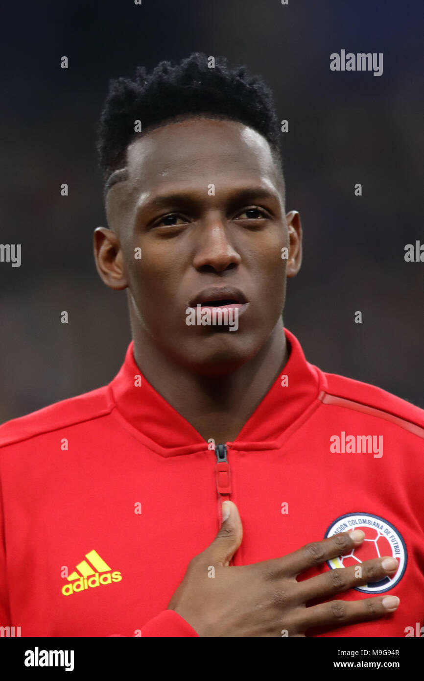 Yerry Mina (COL), MARCH 23, 2018 - Football/Soccer : A portrait of ...