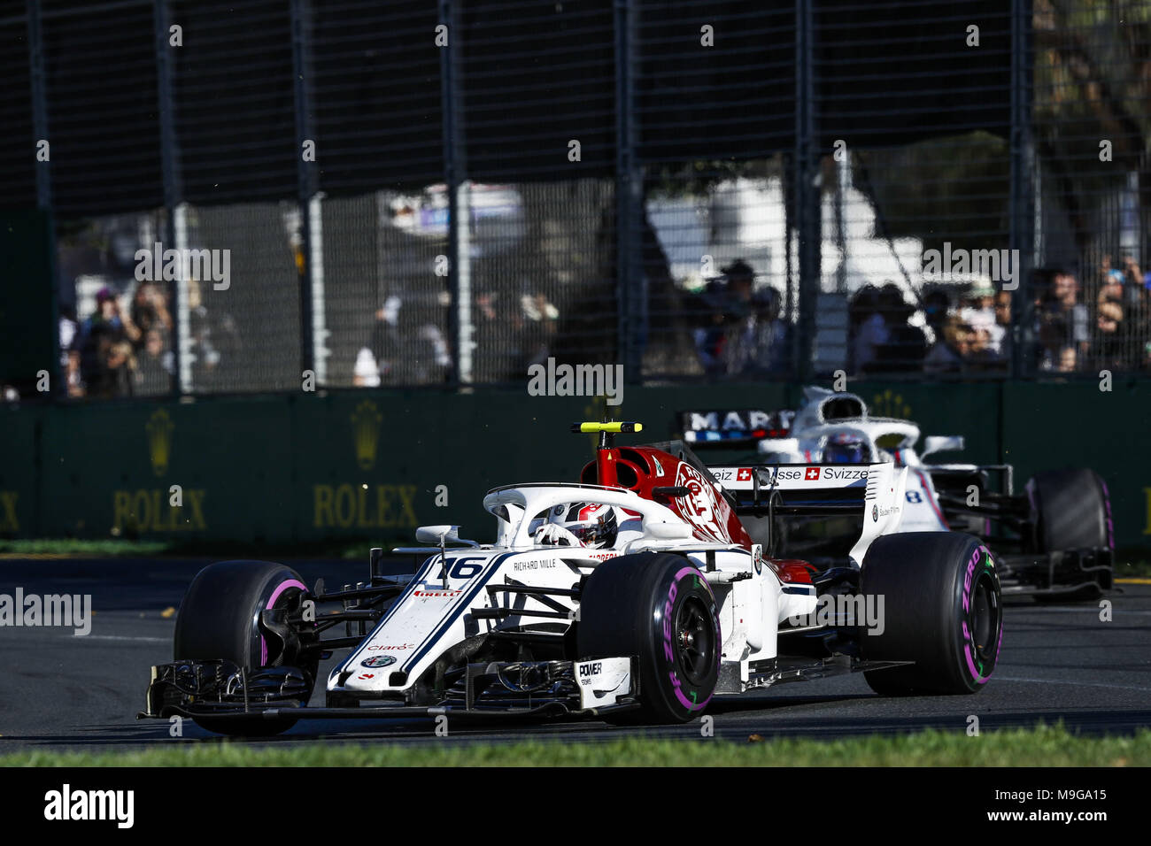 Australian gp charles leclerc hi-res stock photography and images - Alamy