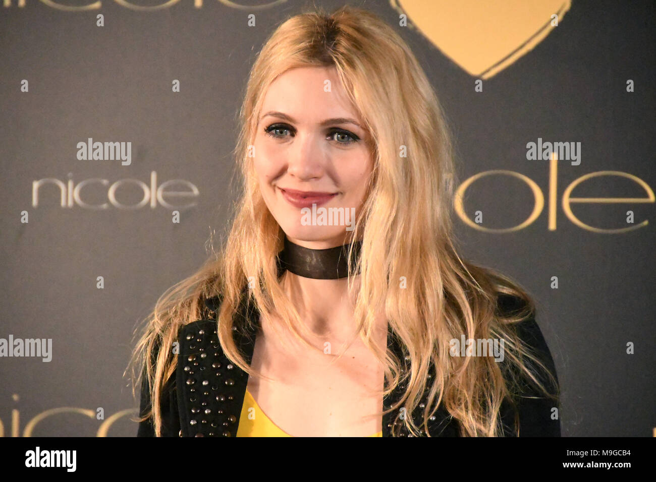 Rome, Italy. 25 March 2018. Congress Palace - Photocall Nicole Fashion ...