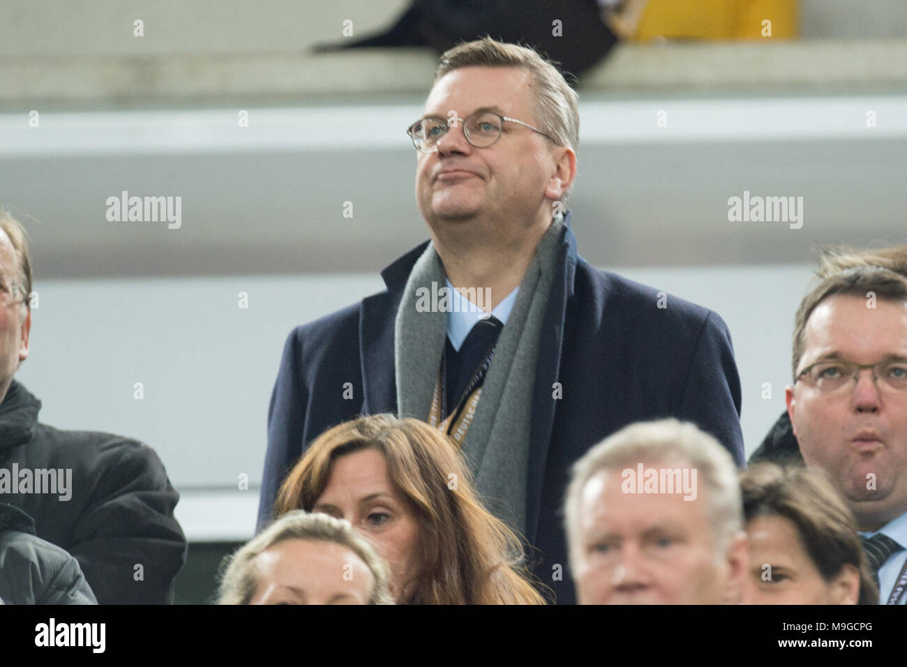 Duesseldorf, Deutschland. 23rd Mar, 2018. Dr. Reinhard GRINDEL (DFB ...