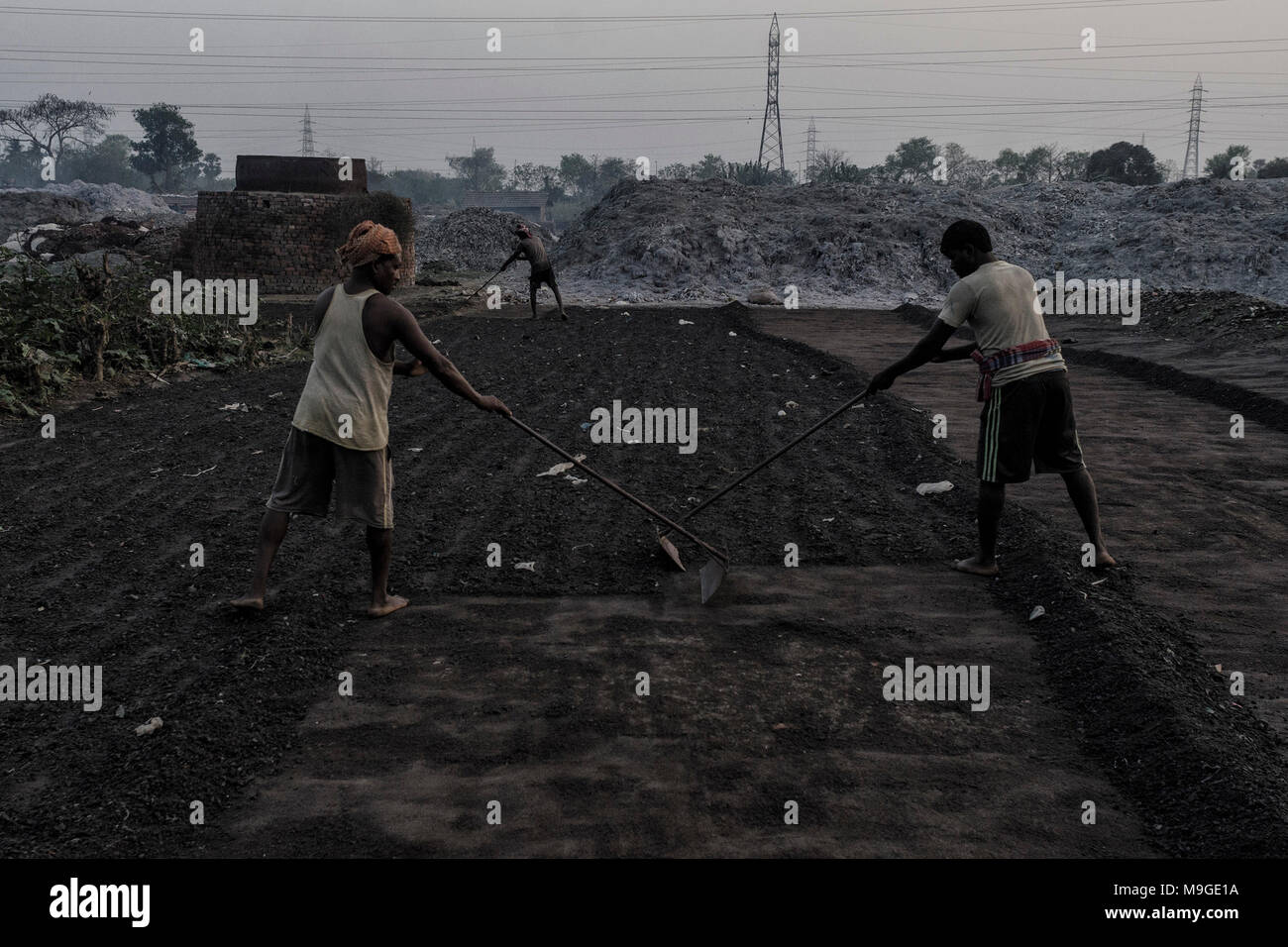 February 26, 2018 - Kolkata, west bengal, India - Tannery, the ...