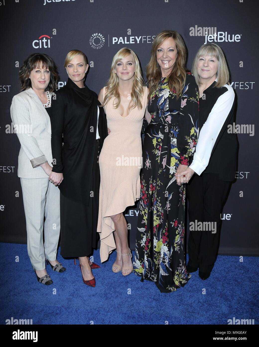 Los Angeles, CA, USA. 24th Mar, 2018. Beth Hall, Jaime Pressly, Anna ...