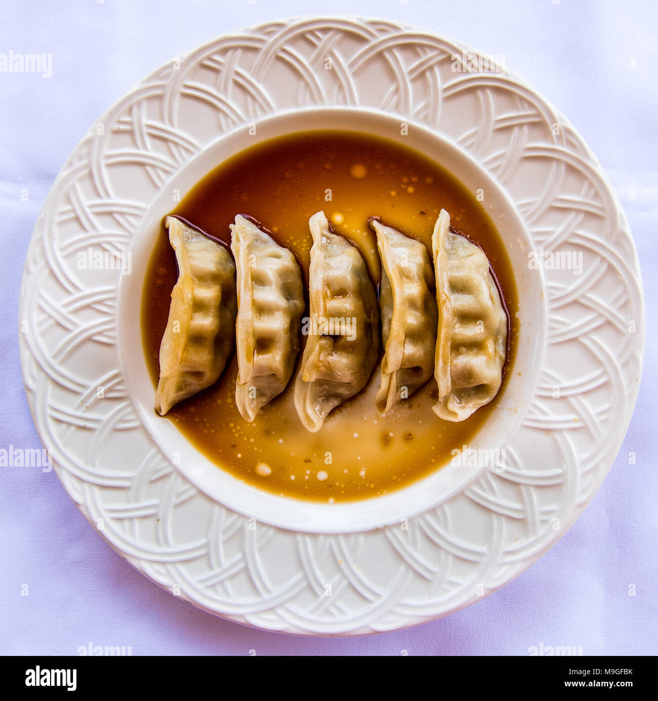 Korean pot stickers hi-res stock photography and images - Alamy