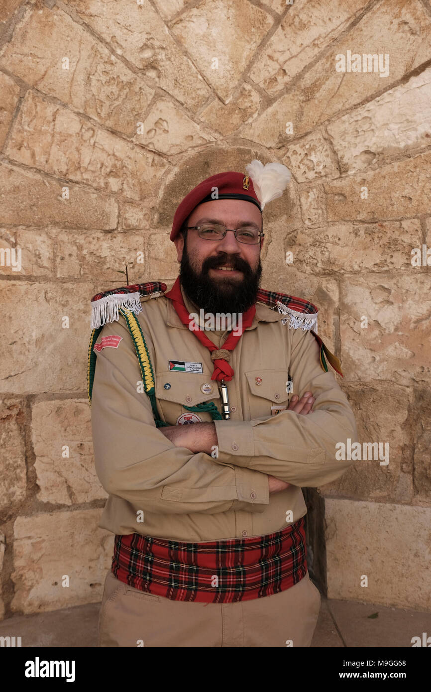 A guide of the Terra Sancta Scout Troop of Bethlehem which was founded ...