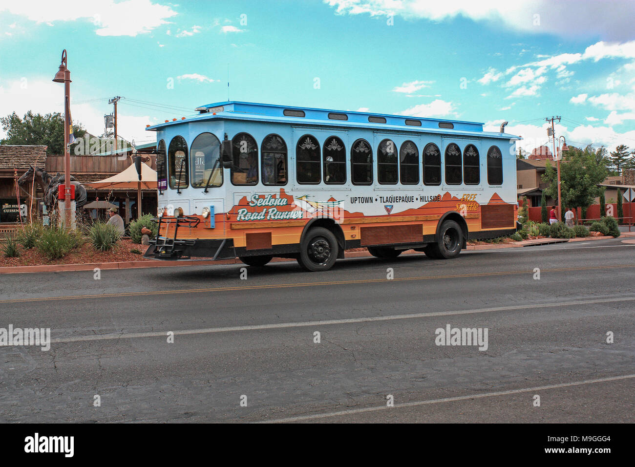 Sedona road Runner, Arizona Stock Photo - Alamy