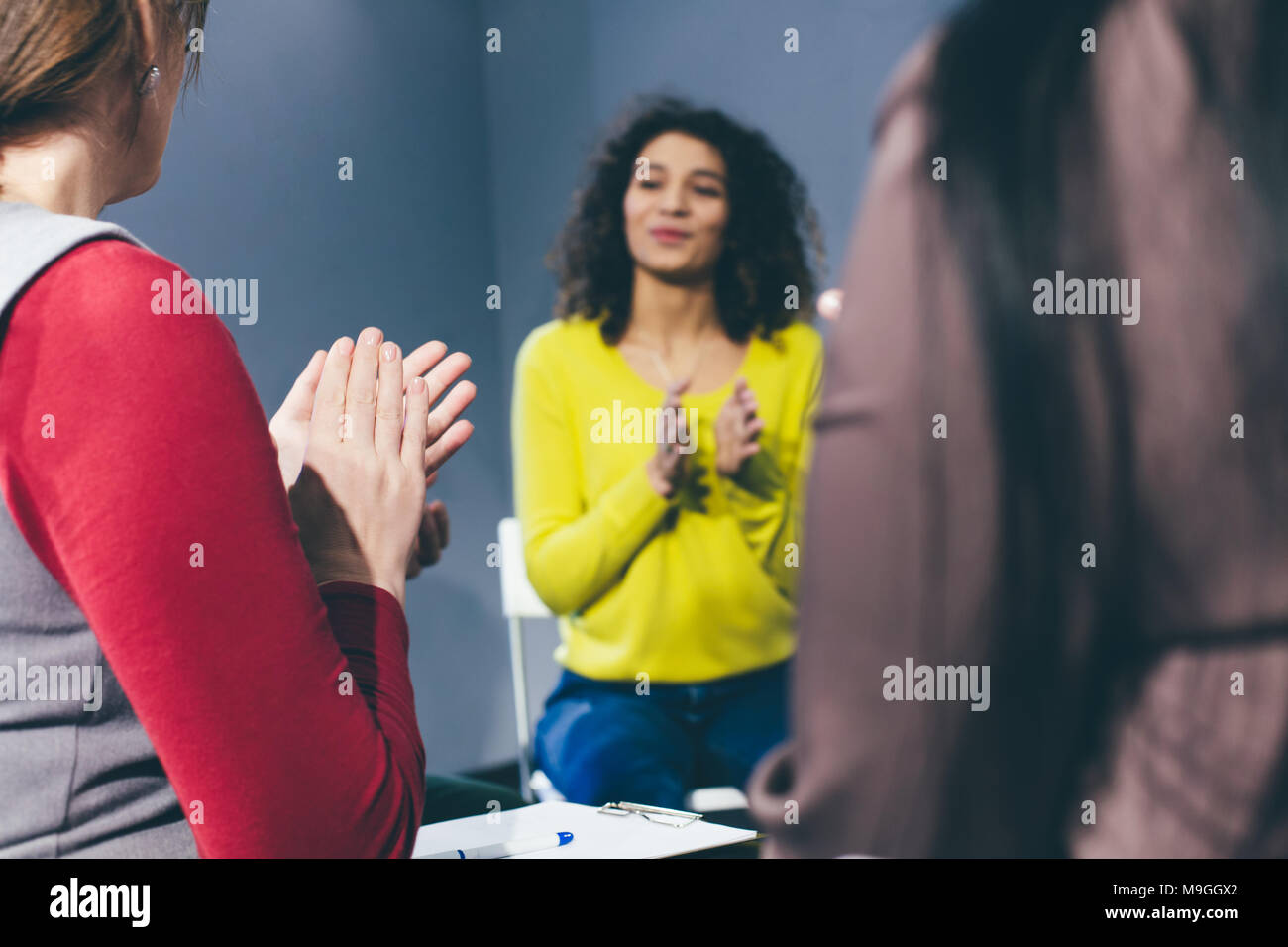 Group session therapy counseling hi-res stock photography and images ...