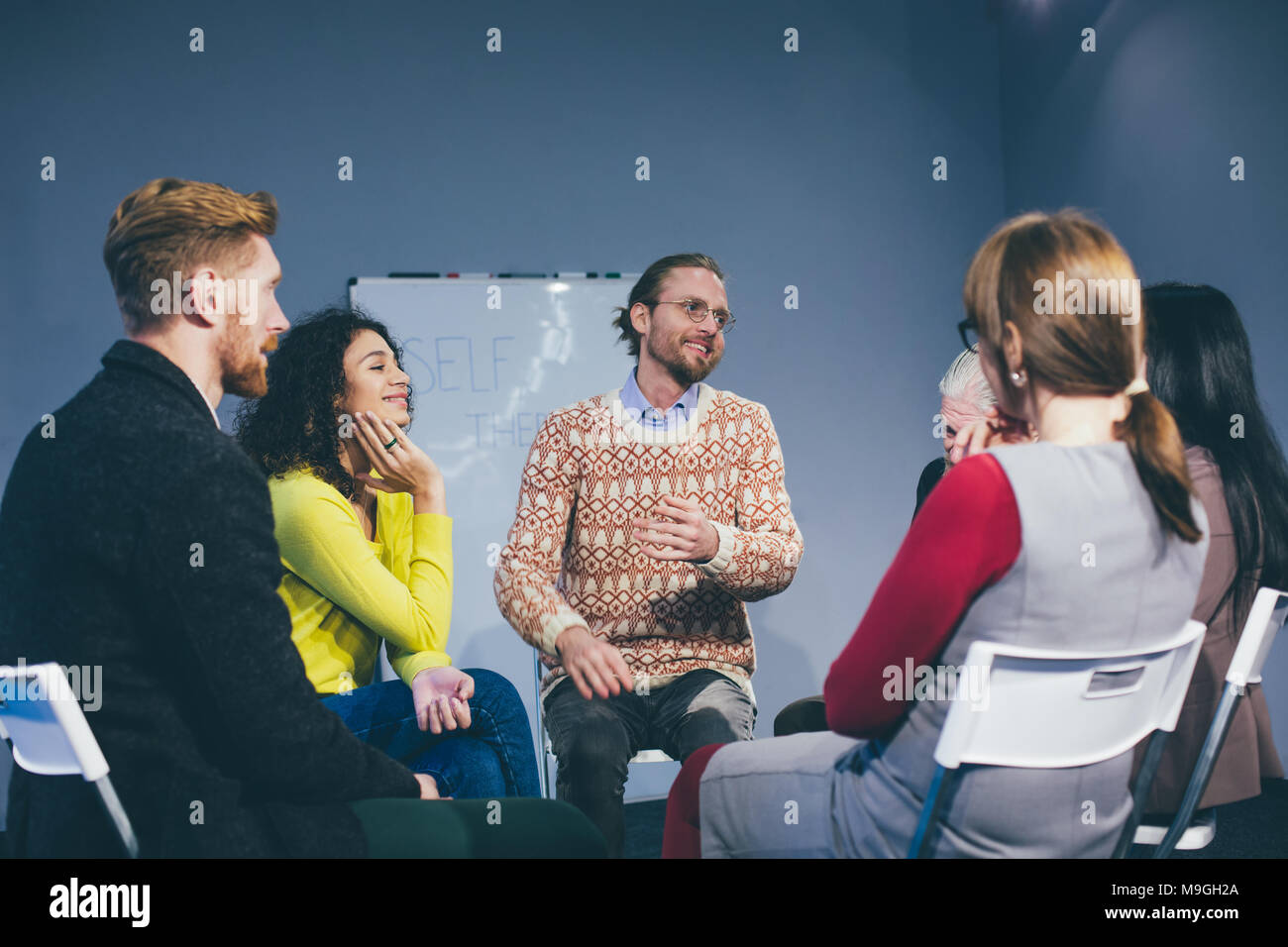 Psychological support hi-res stock photography and images - Alamy