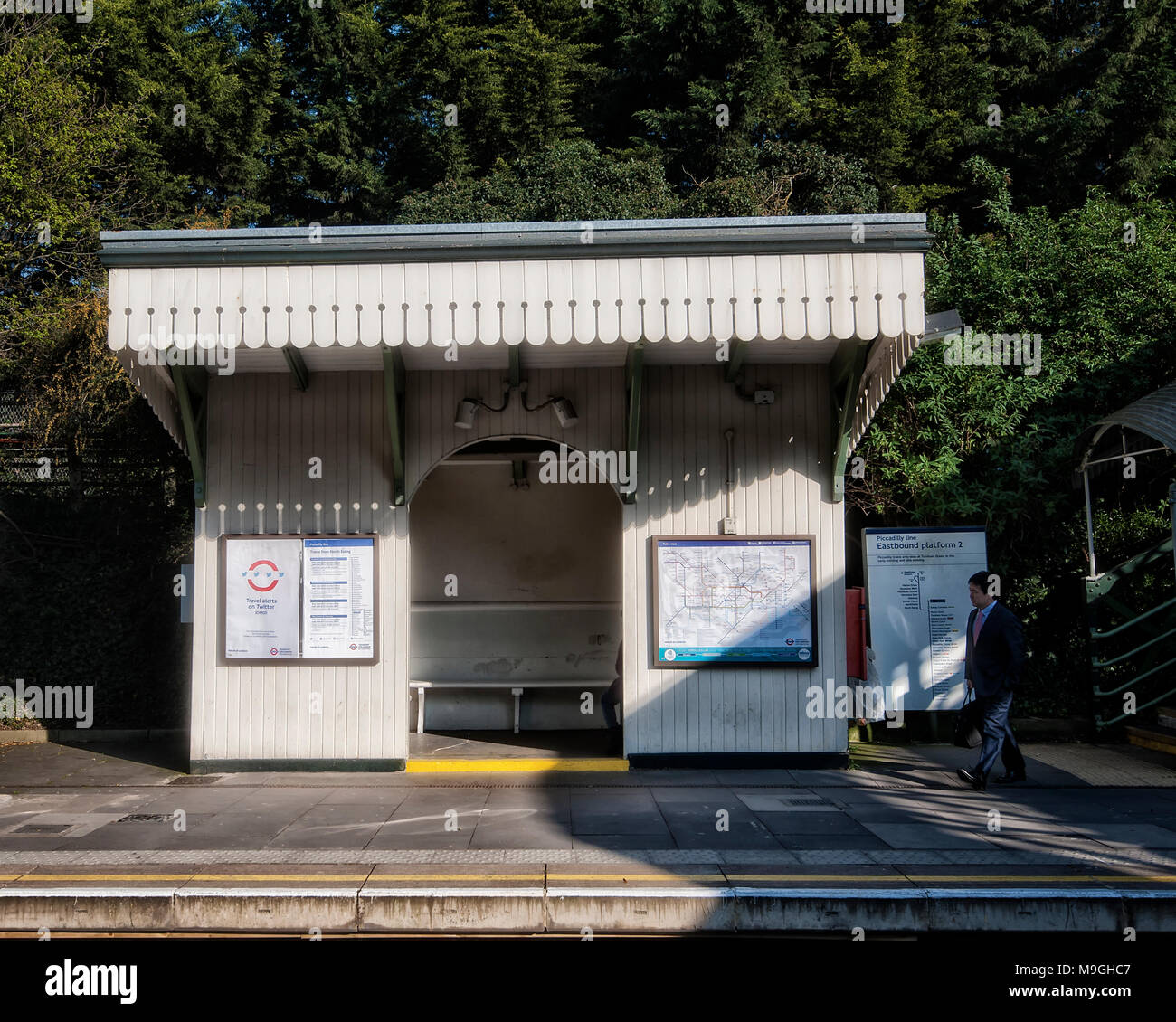 London Underground Tube Station: North Ealing Stock Photo - Alamy