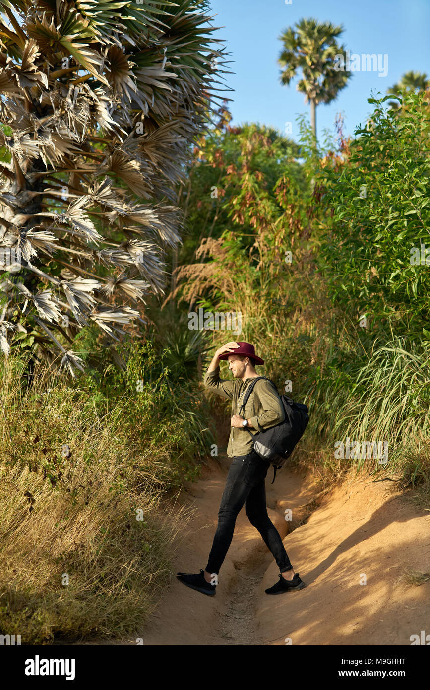 Tourist exploring new location Stock Photo - Alamy