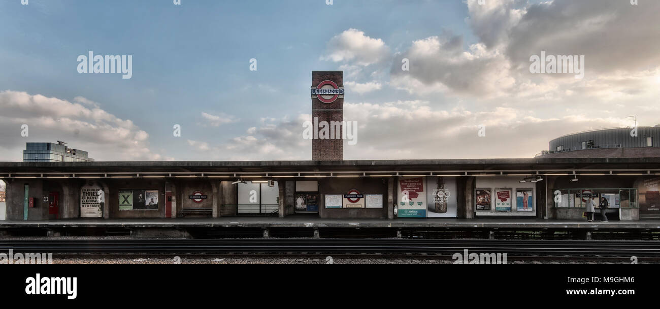 London Underground Tube Station: Chiswick Park Stock Photo - Alamy