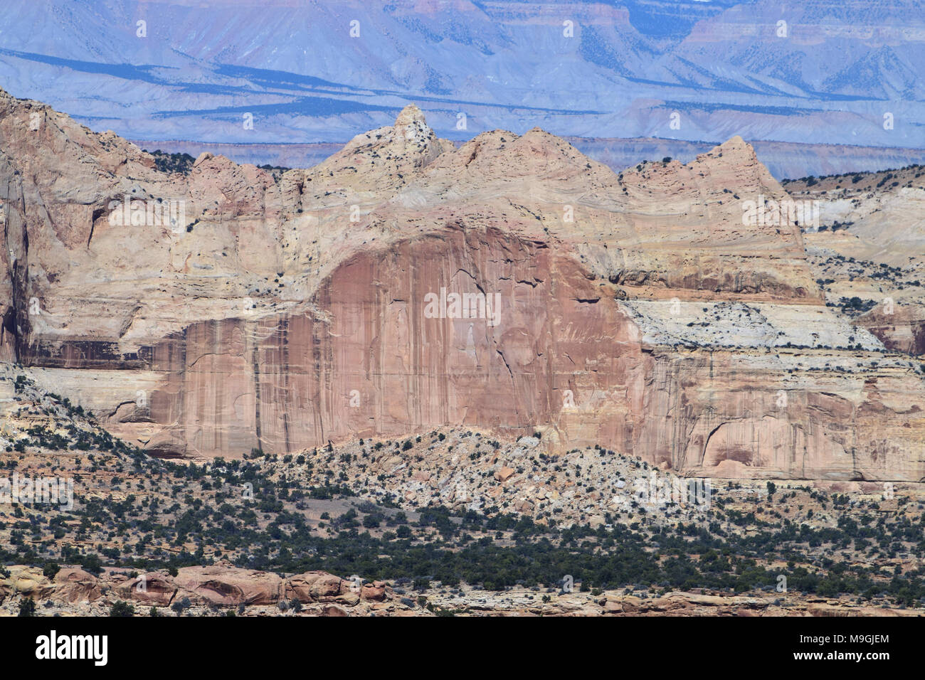 Utah mountain range Stock Photo - Alamy