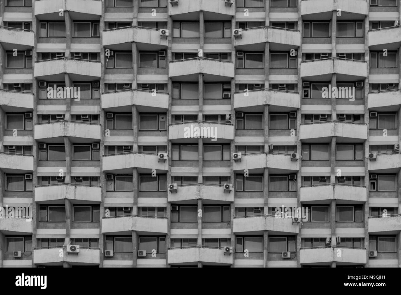 Soviet union architecture style Black and White Stock Photos & Images ...