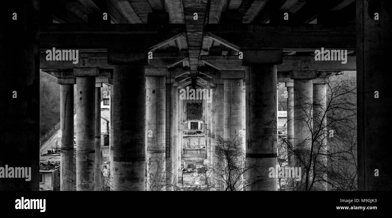 Below view Black and White Stock Photos & Images - Alamy