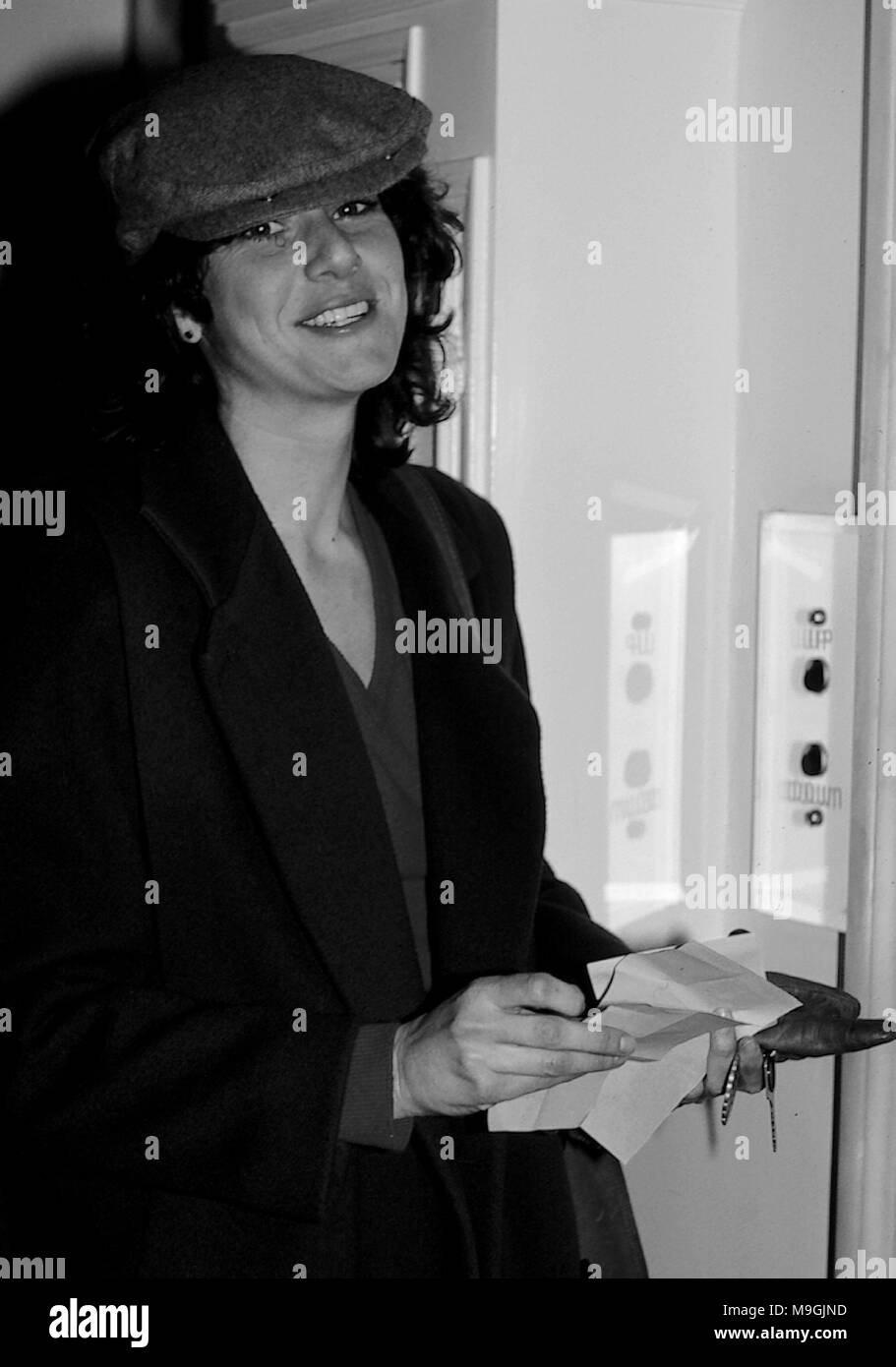 Debra Winger in New York City. March 24, 1984 Credit: Walter McBride ...