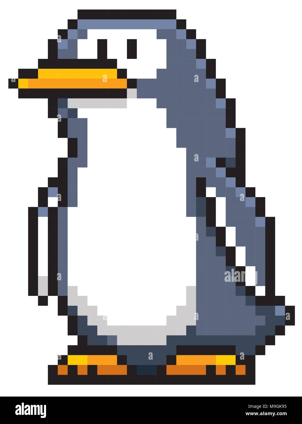 Penguin Pixel Art Pixel Art Penguin Animals Pixel Art #01
