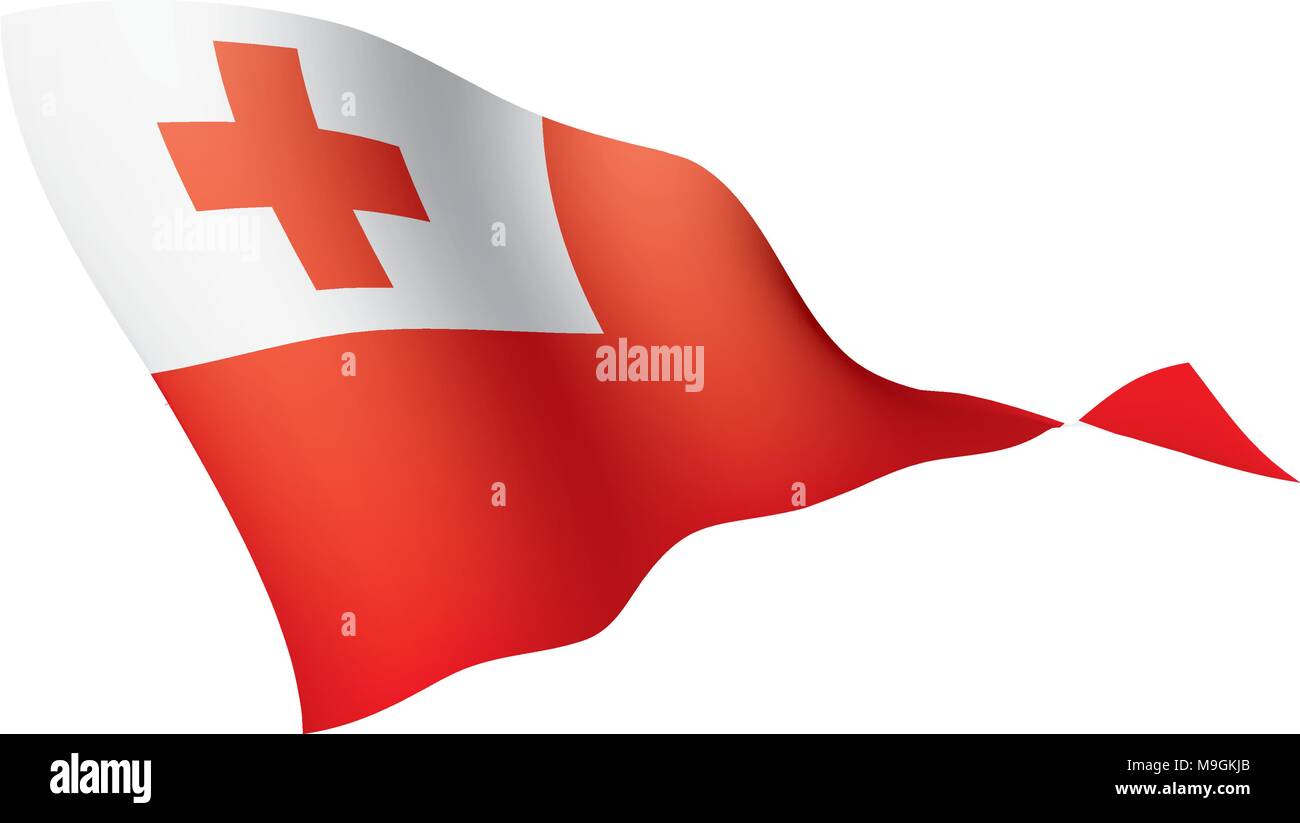 Tonga flag, vector illustration Stock Vector Image & Art - Alamy