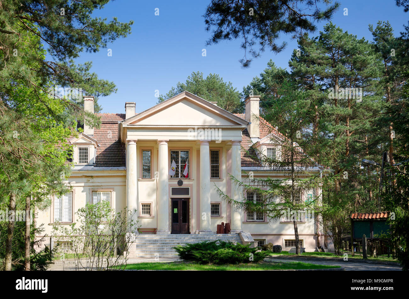 Museum of the Otwock region located in manor house stylized villa built ...
