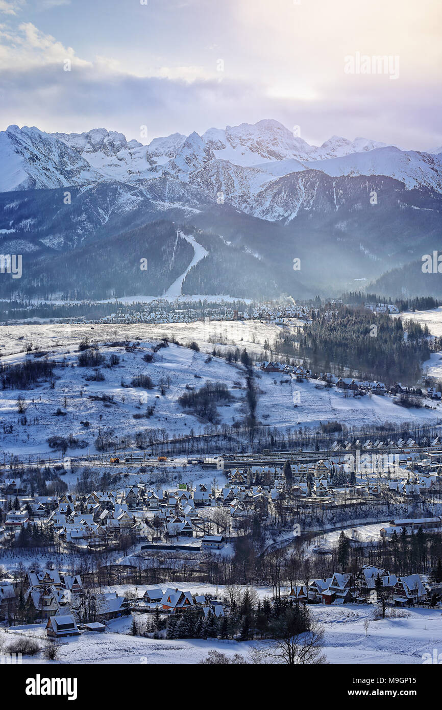 Beautiful winter landscape from sunrise hi-res stock photography and ...