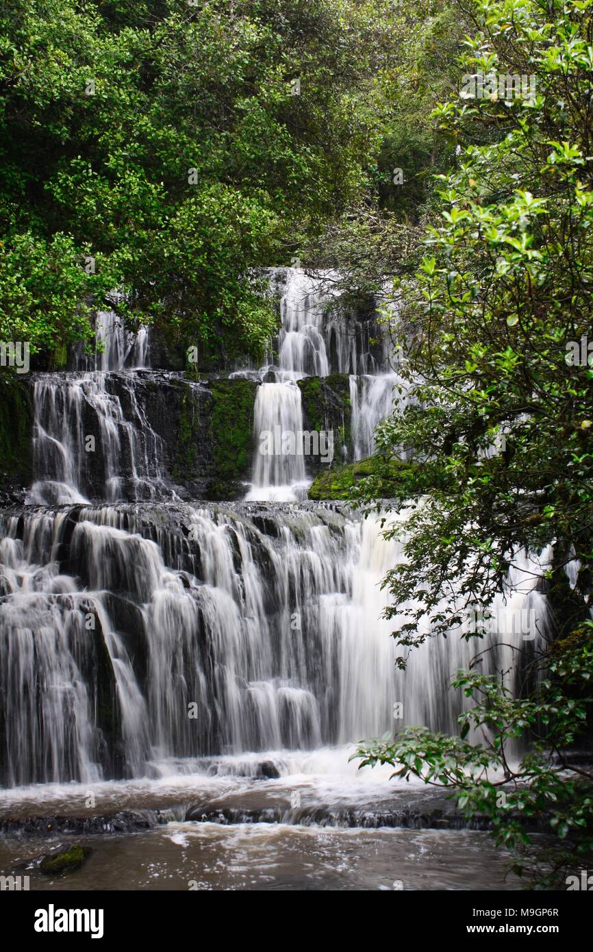 Stepped waterfalls hi-res stock photography and images - Alamy