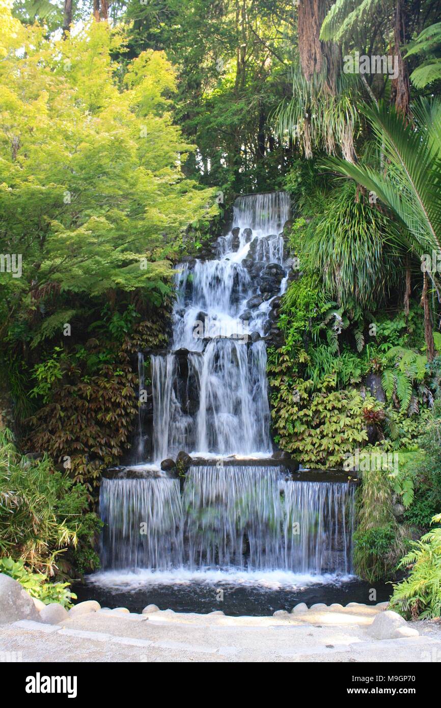 Waterfalls through trees hi-res stock photography and images - Alamy