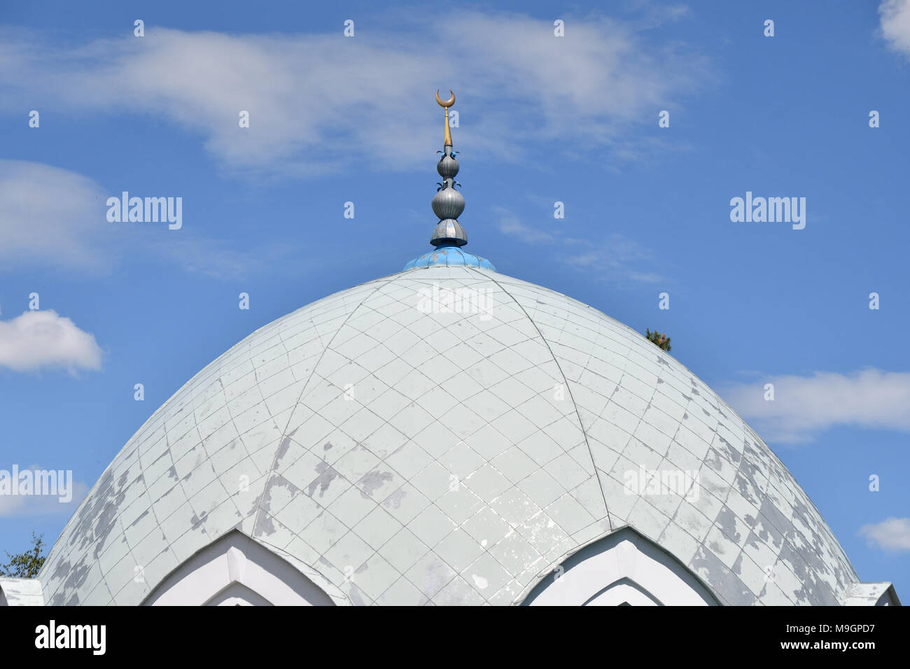 Muslim mosque is an architectural structure for Muslim prayers Stock ...