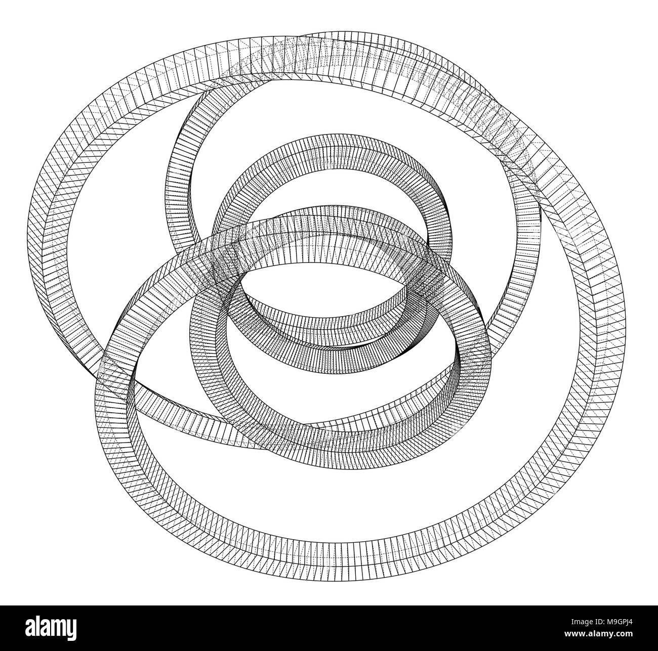 Torus symbol Black and White Stock Photos & Images - Alamy