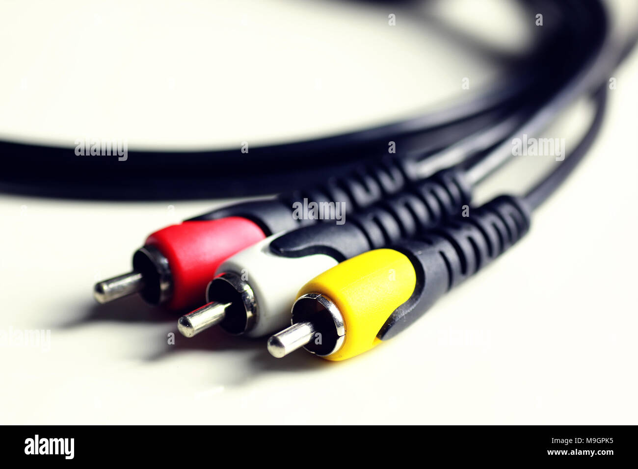 wire tulip cable macro Stock Photo - Alamy