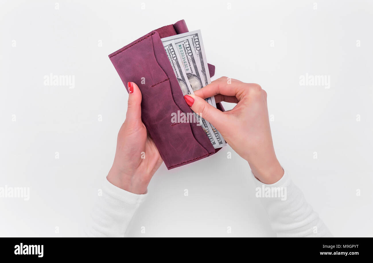 Money and hand hi-res stock photography and images - Alamy