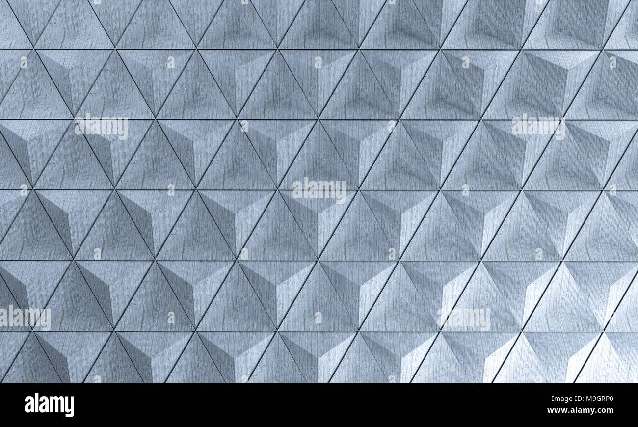 triangle concrete geometric background 3d rendering image Stock Photo ...