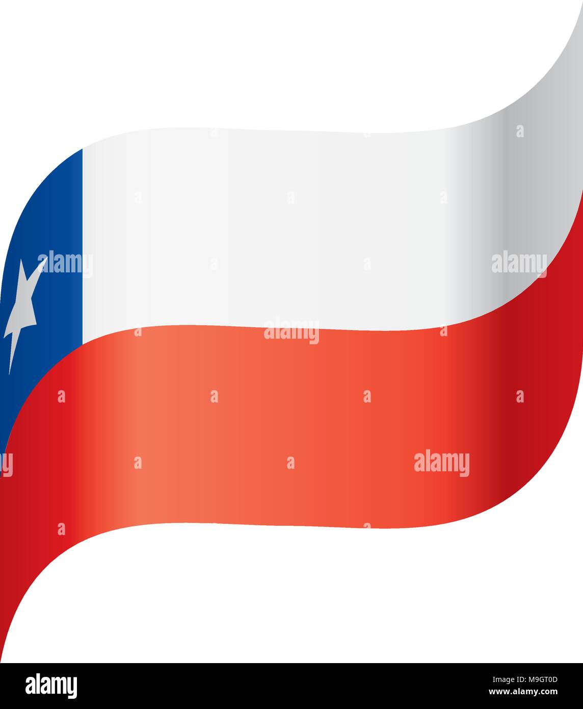Chile flag, vector illustration Stock Vector Image & Art - Alamy