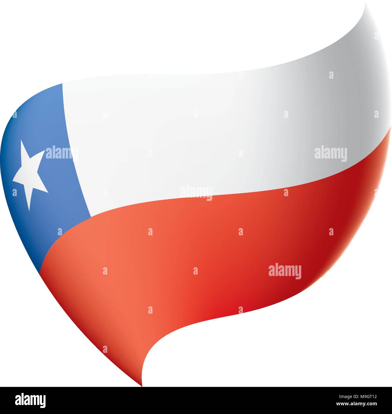 Chile flag, vector illustration Stock Vector Image & Art - Alamy