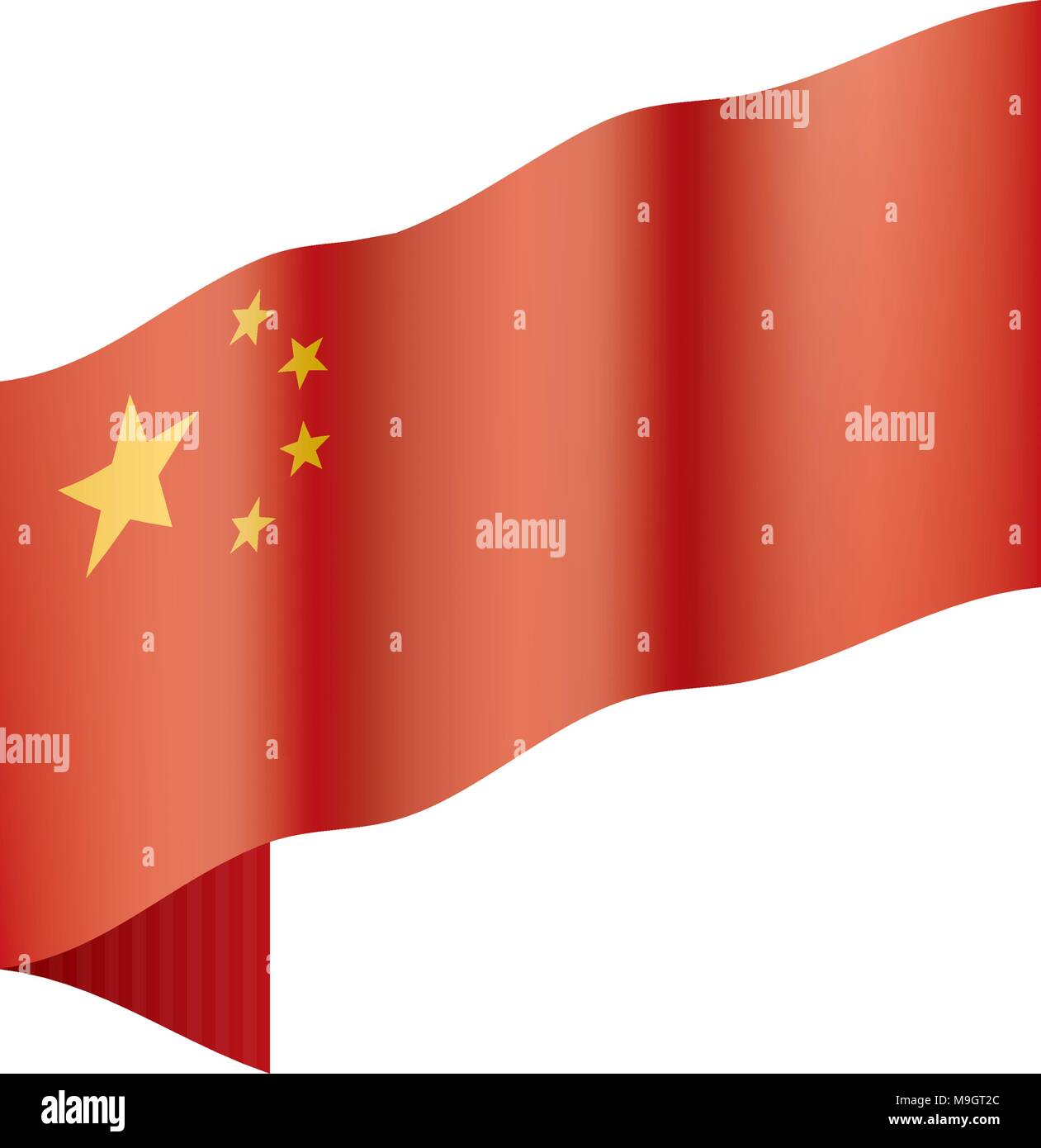 China flag, vector illustration Stock Vector Image & Art - Alamy
