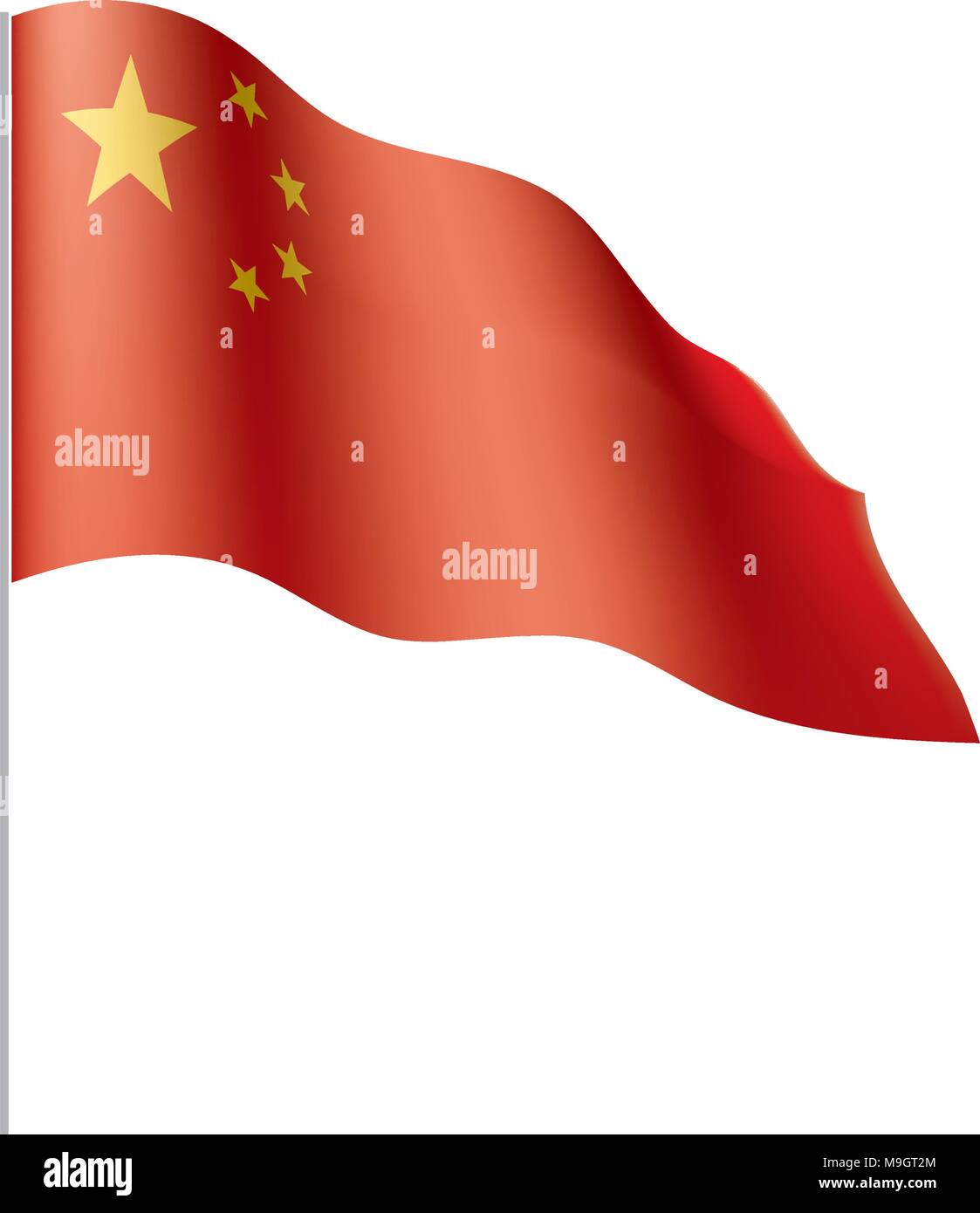 China flag, vector illustration Stock Vector Image & Art - Alamy