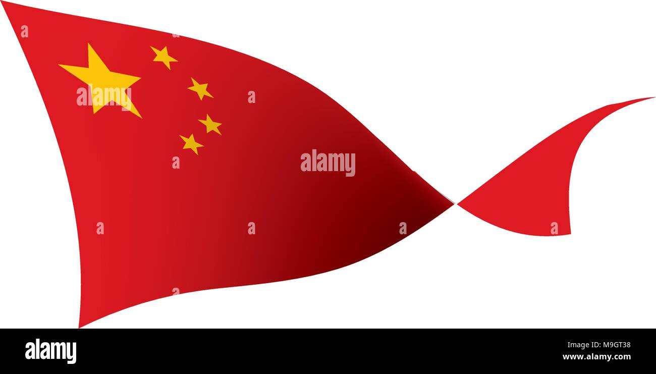 China flag, vector illustration Stock Vector Image & Art - Alamy