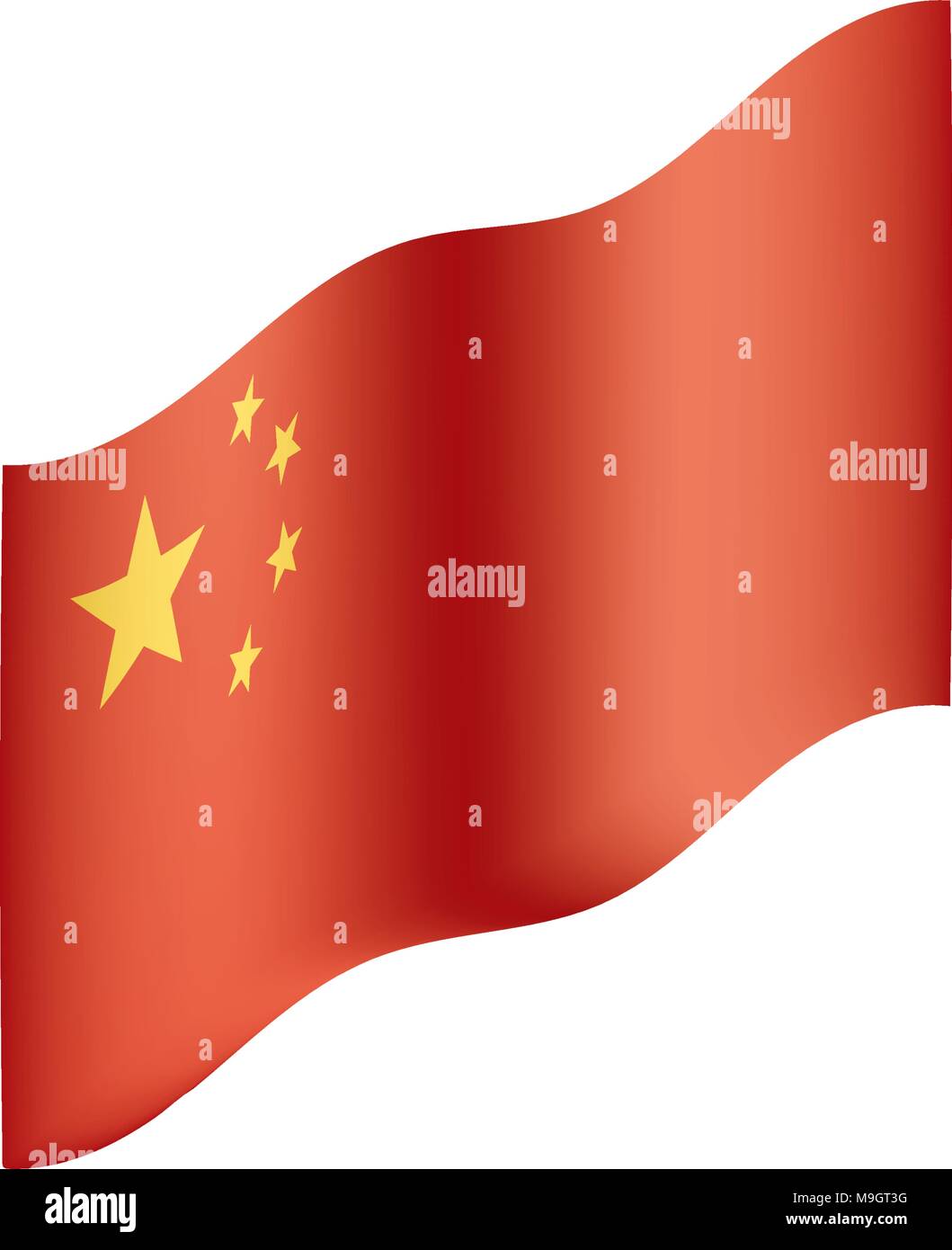 China flag, vector illustration Stock Vector Image & Art - Alamy