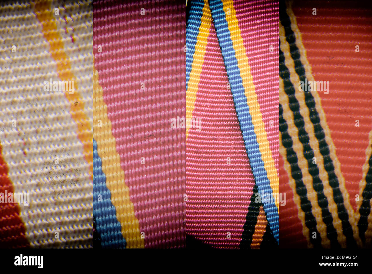 Ribbons texture, macro textile background for web site or mobile ...