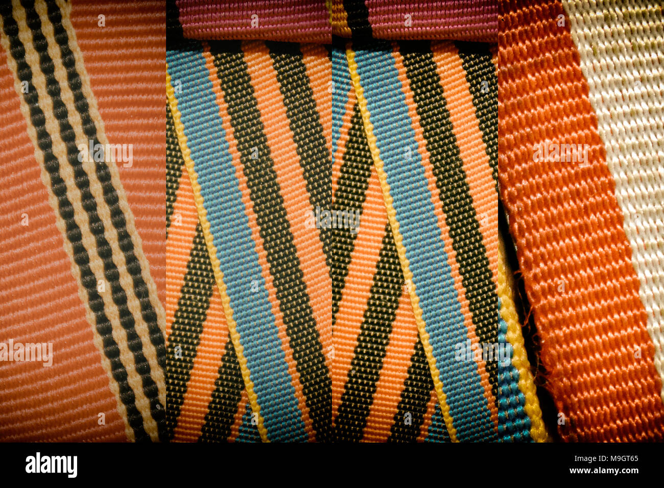 Ribbons texture, macro textile background for web site or mobile ...