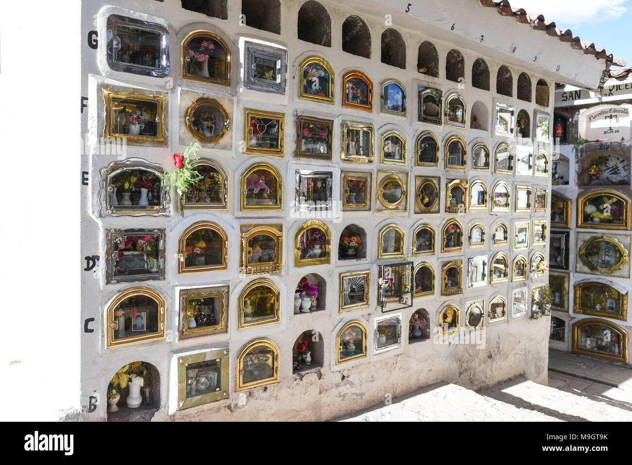 Cemetery de Almudena in Cusco Peru Stock Photo - Alamy