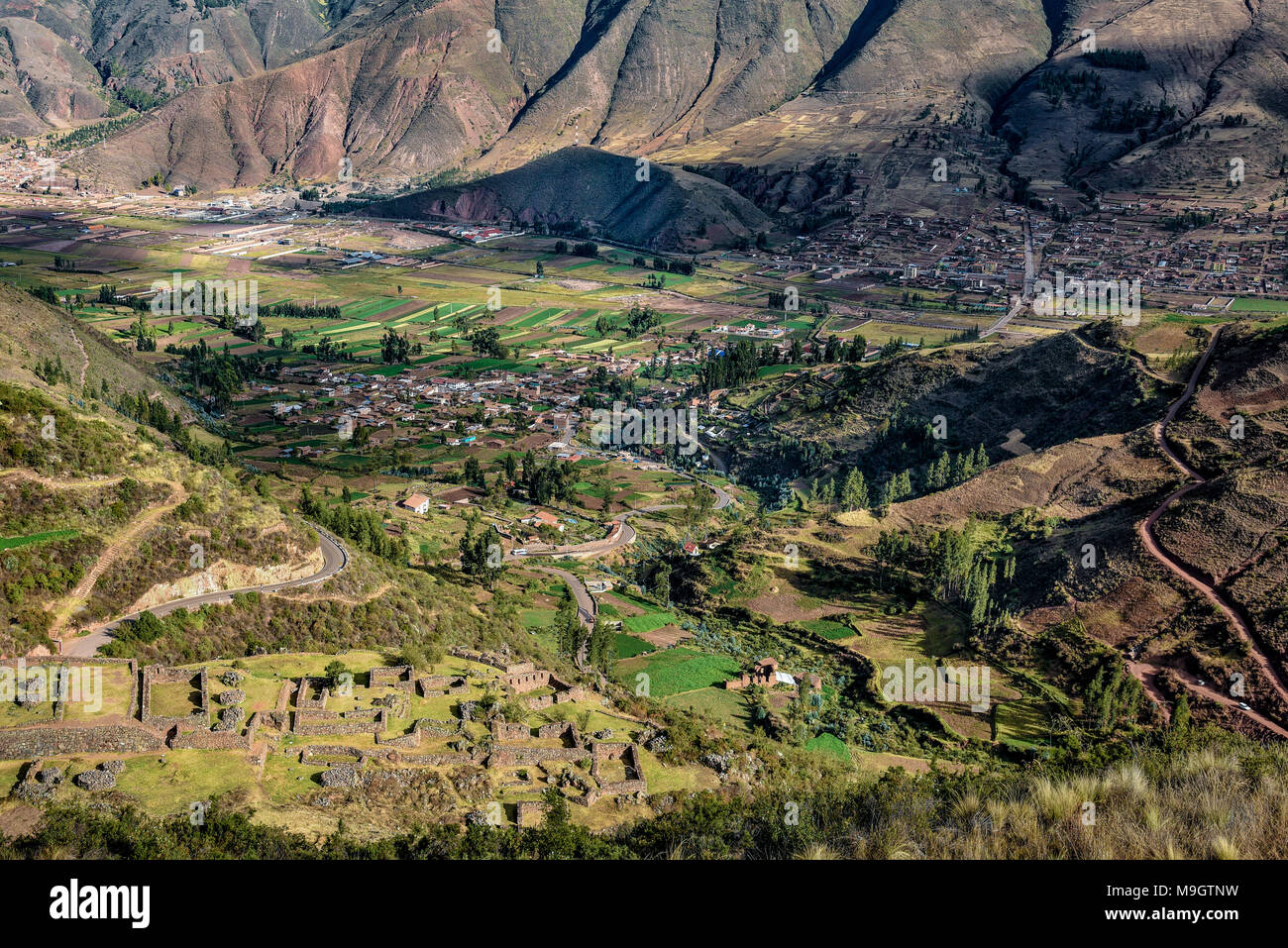Tipon Ruins in Cusco Peru Stock Photo - Alamy