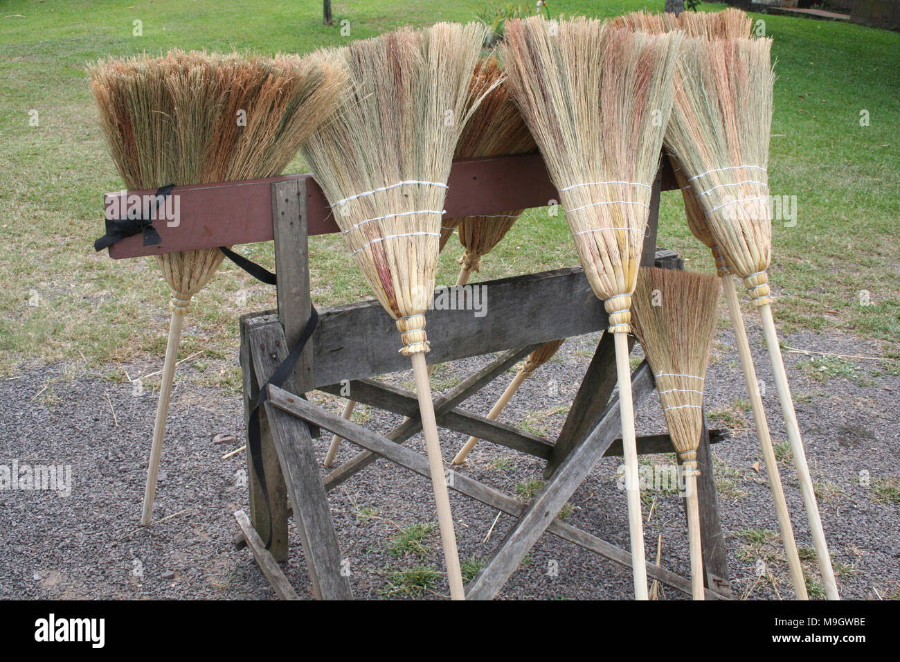 Brooms, Gramado, Rio Grande do Sul, Brazil Stock Photo - Alamy