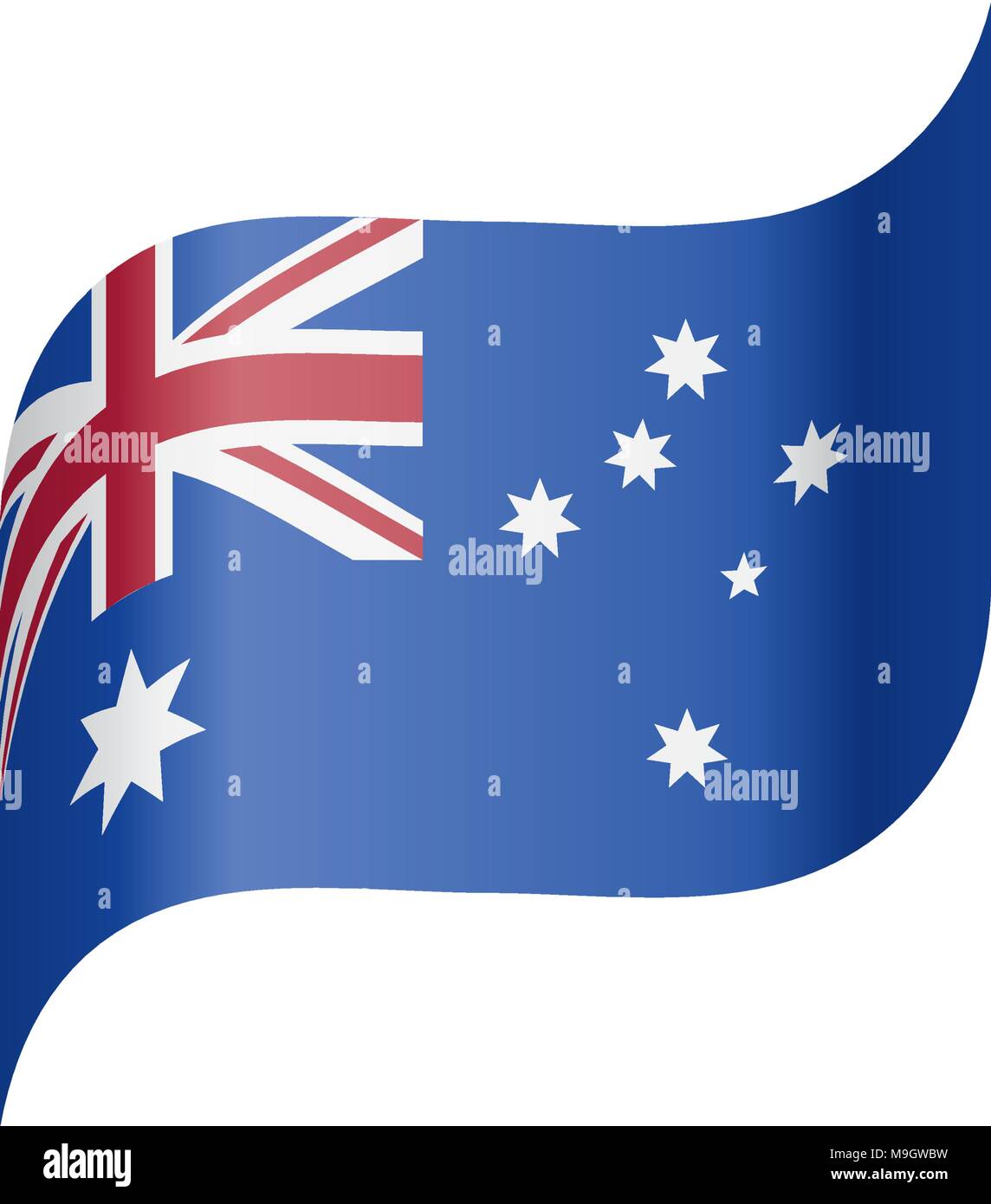 Australia flag, vector illustration Stock Vector Image & Art - Alamy