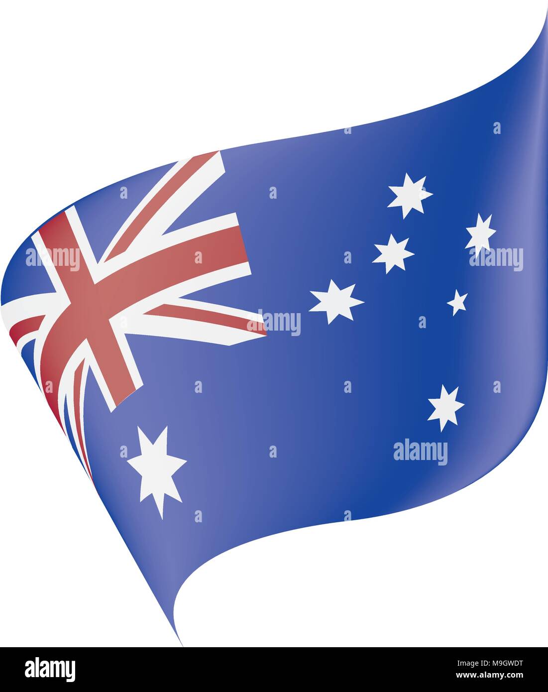 Australia flag, vector illustration Stock Vector Image & Art - Alamy