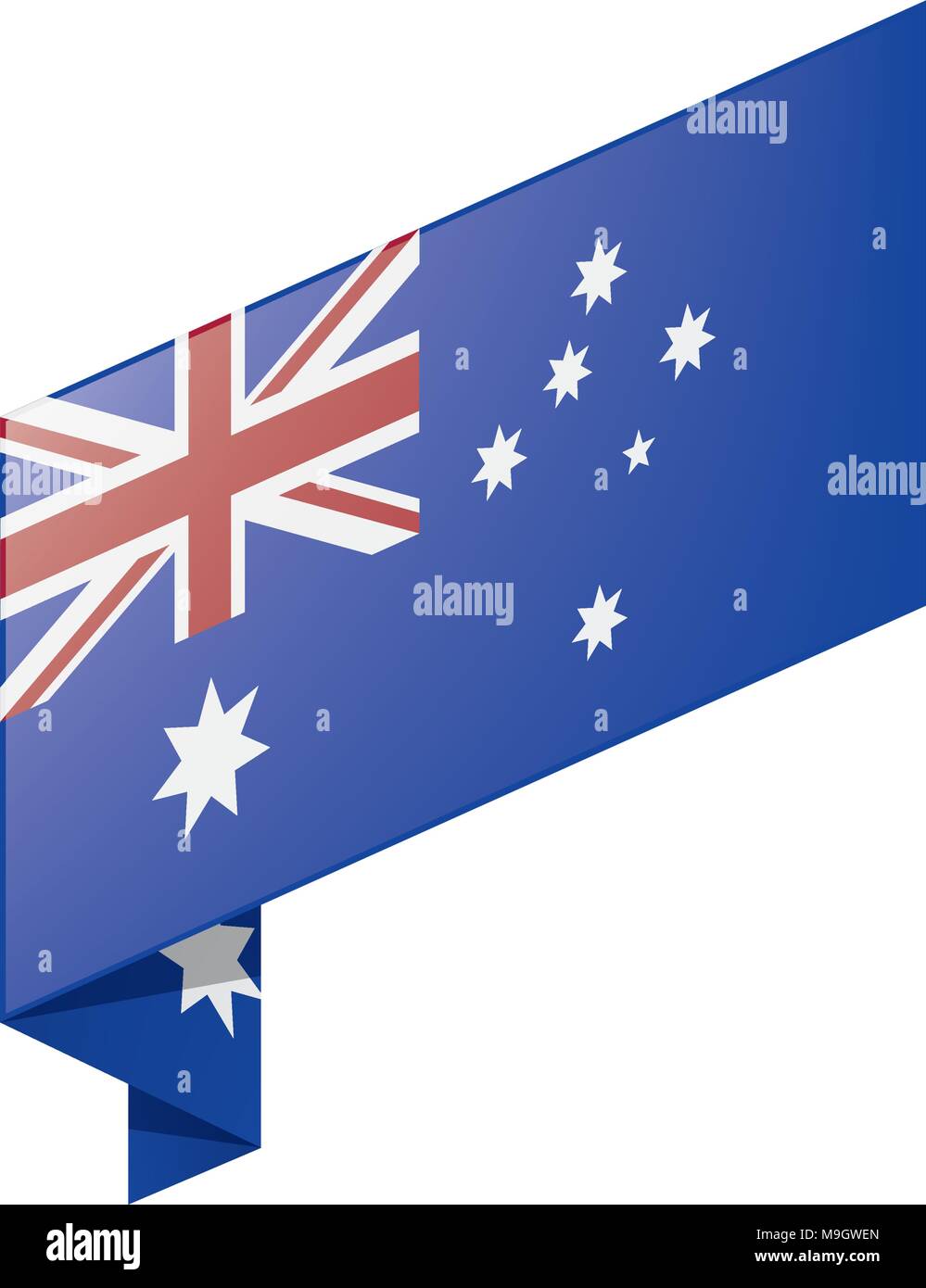 Australia flag, vector illustration Stock Vector Image & Art - Alamy