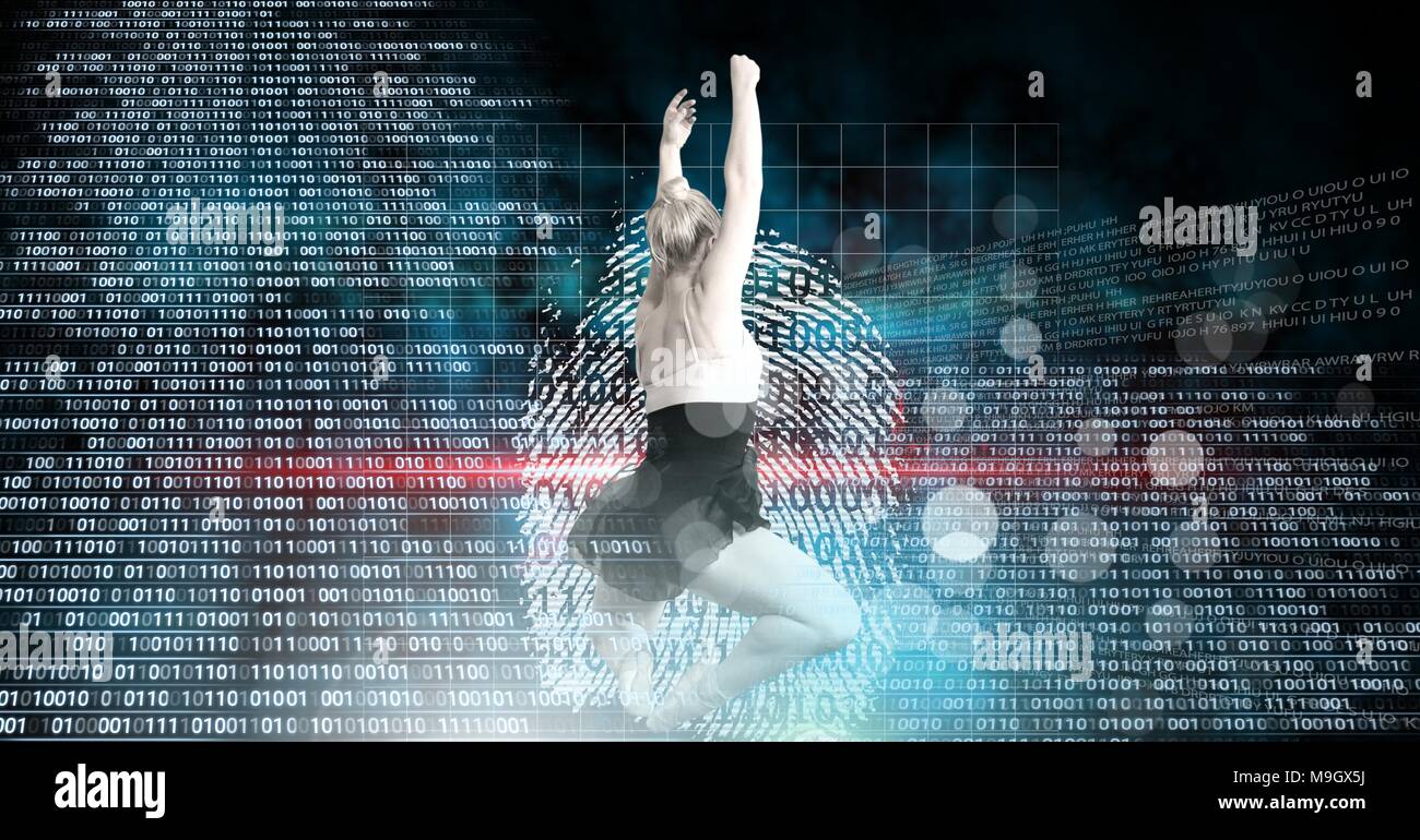 Digital Fingerprint Pattern High Resolution Stock Photography and ...