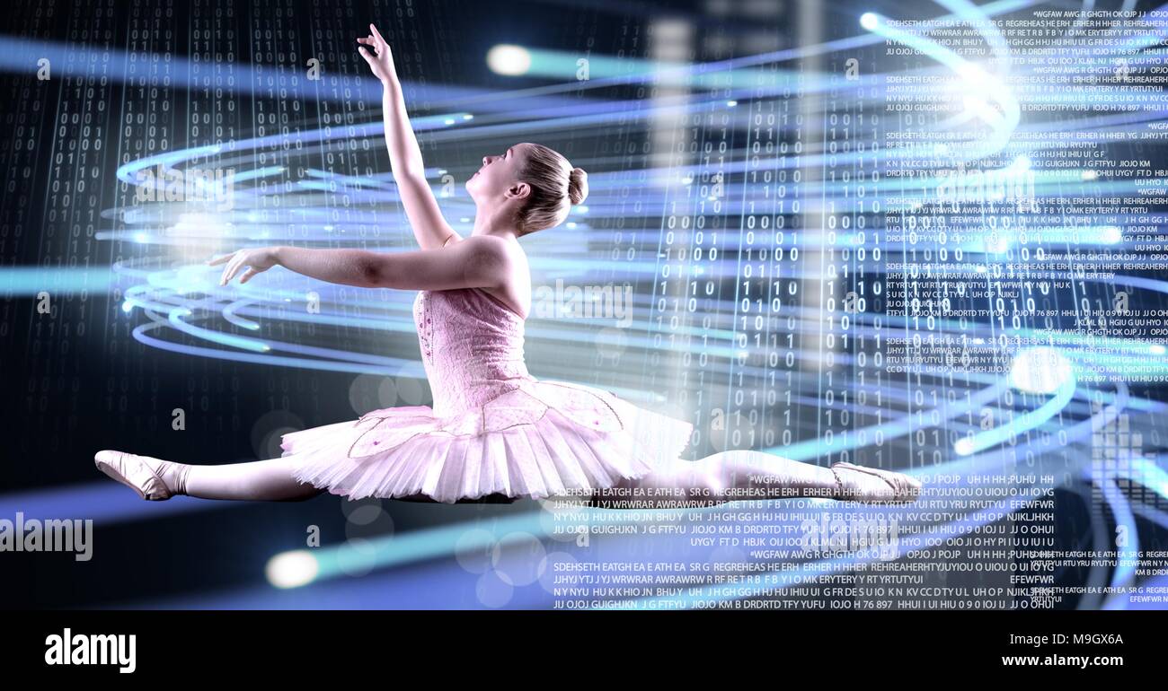 Dancer leaping studio hi-res stock photography and images - Alamy