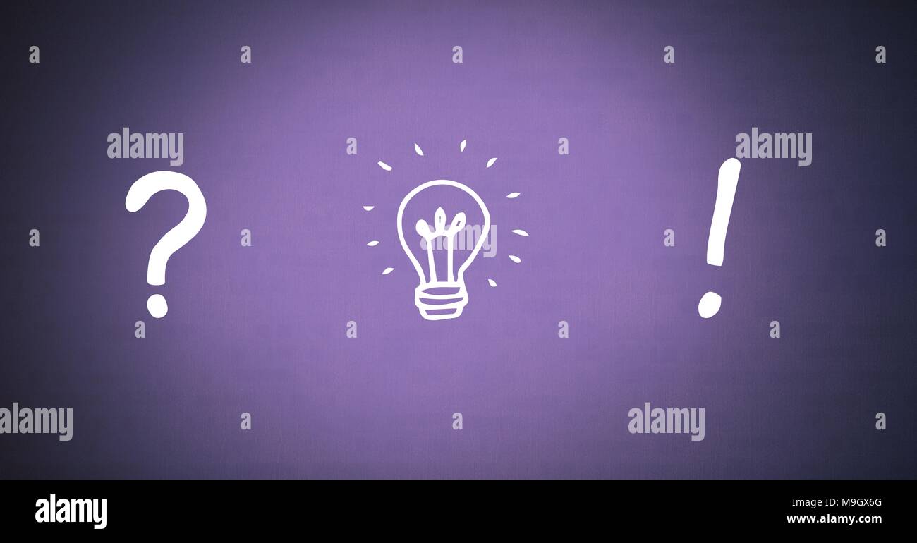 Idea thought icons Stock Photo - Alamy